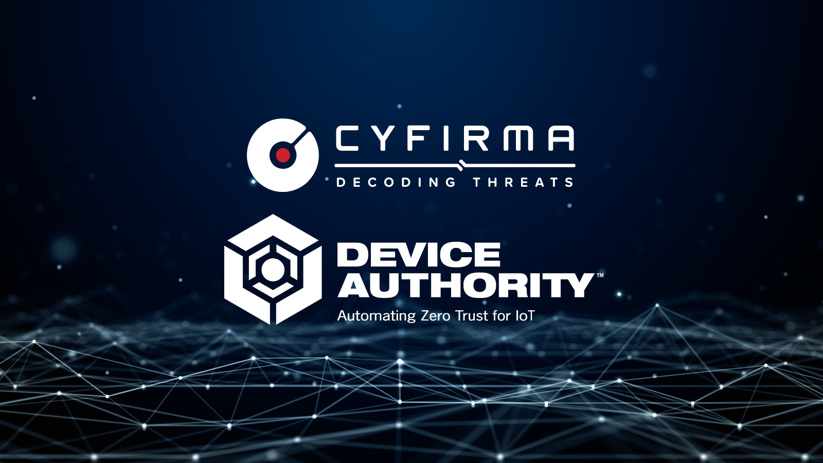 CYFIRMA and Device Authority Team up to Protect Modern Connected Systems - Device Authority